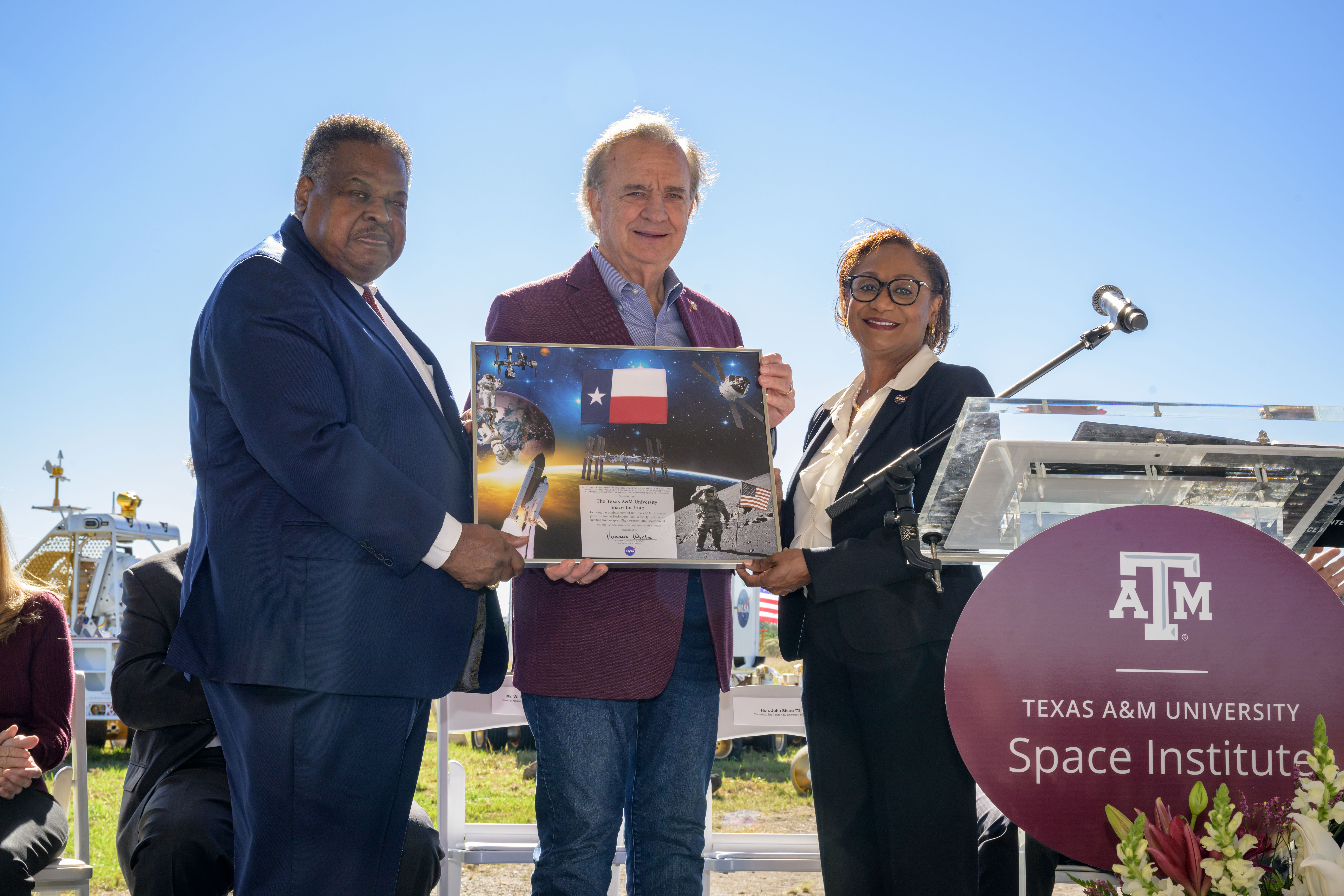 Texas A&M Breaks Ground at NASA Johnson for Giant Leap in Space ...