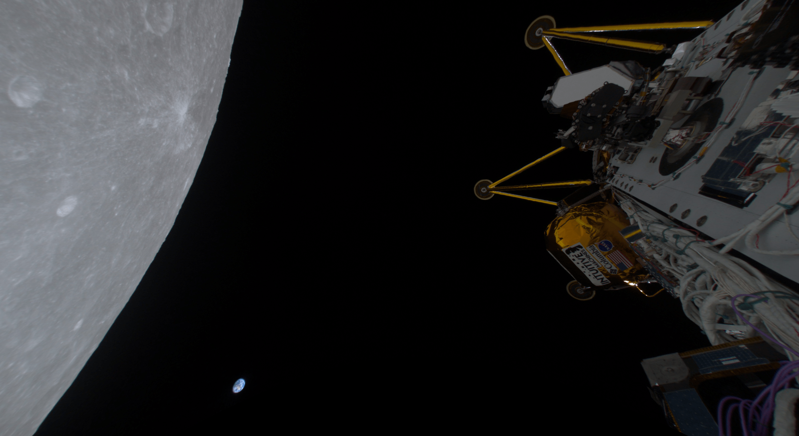 Intuitive Machines Completes Lunar Orbit Insertion, Captures Images - NASA