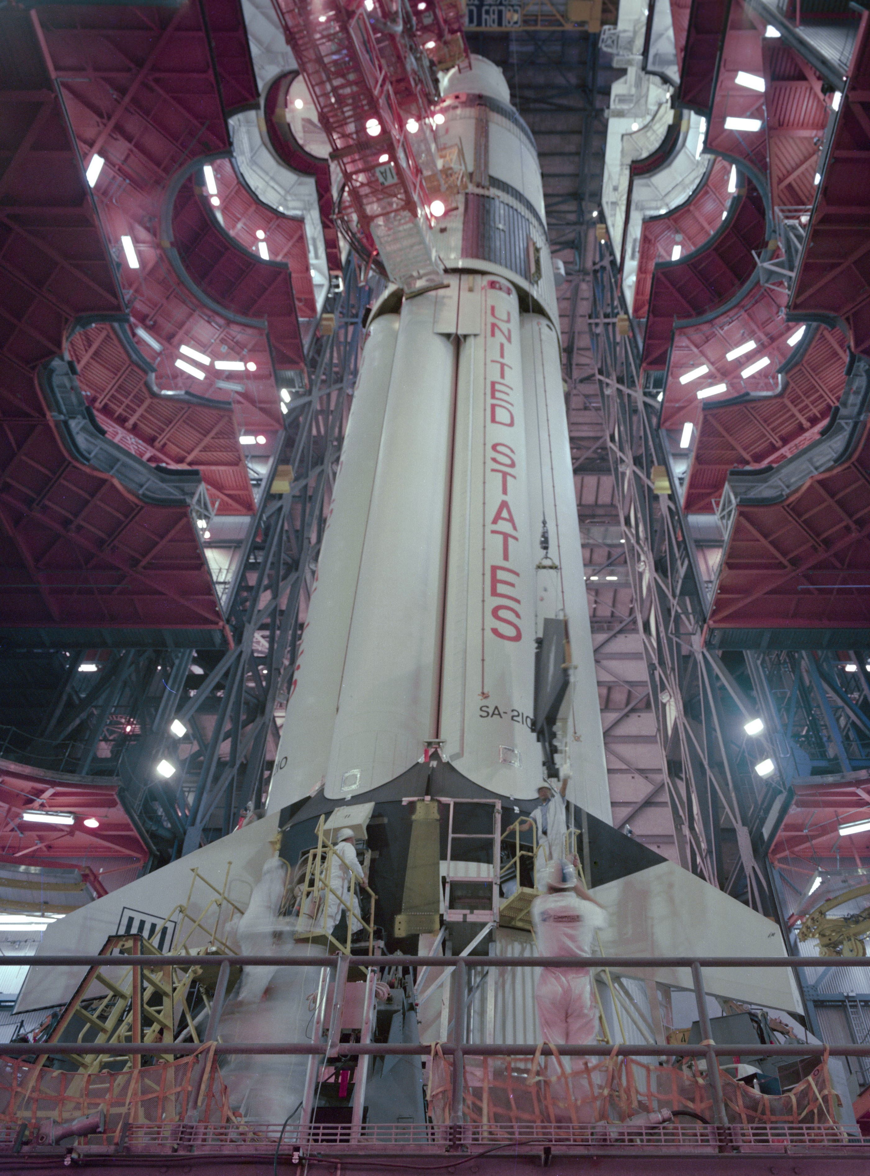 50 Years Ago: Final Saturn Rocket Rolls Out to Launch Pad 39 - NASA