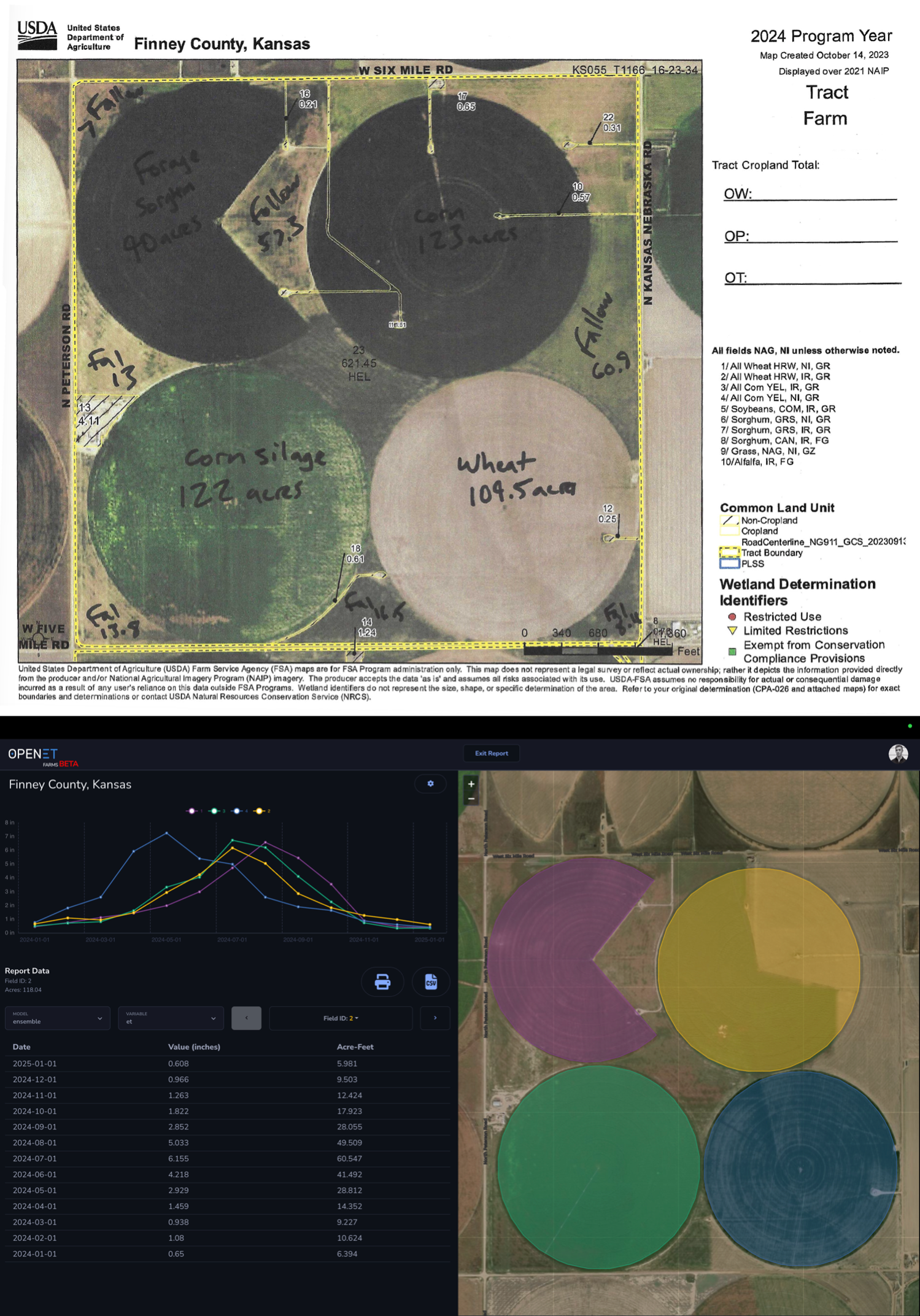 NASA: FARMing with data: OpenET launches new tool for farmers and ...