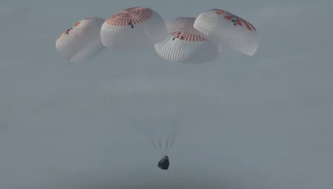 NASA’s SpaceX Crew-10 Dragon Splashdown at 11:33 a.m. EDT - NASA