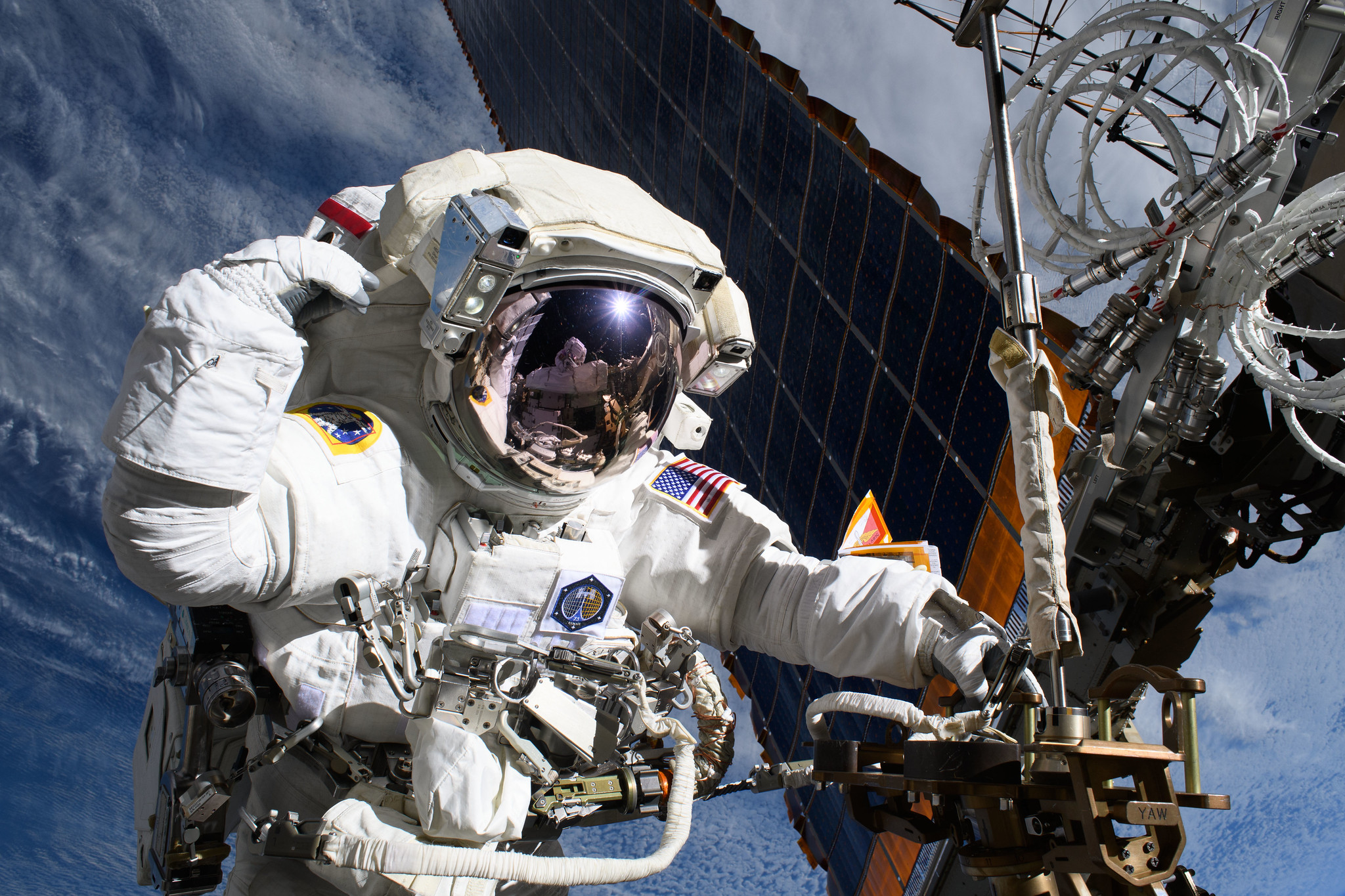 Our School - PUMS Vedapatti!: NASA to Cover US Spacewalks 94, 95 at ...