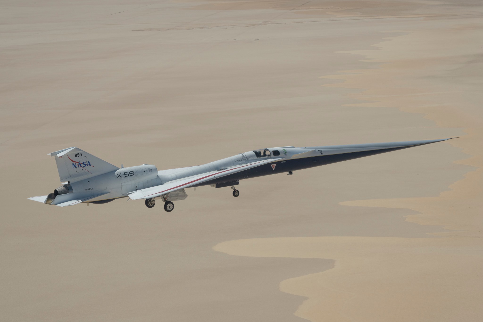 NASA's X-59 Prepares For First Supersonic Flight | Mirage News