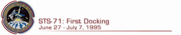 STS-71: First Docking