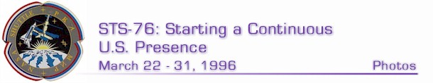 STS-76 Photo Gallery