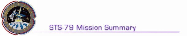 Documents - STS-79 Mission Summary