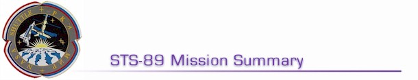 Documents - STS-89 Mission Summary