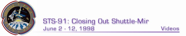 STS-91 Video Gallery